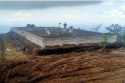 Retaining wall Pura Tunggul Besi Karangasem, Bali : Schema Precast System